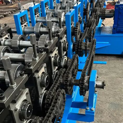 Semi Auto Size Changeable CZ Purlin Roll Forming Machine SUNWAY Machine