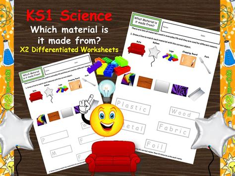 Ks1 Science Materials Teaching Resources