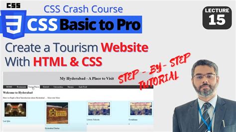 How To Create Website Using Html And Css From Scratch Website Development Full Tutorial 15