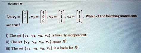 solved question 19 let v1 h~ [ h h which of the following
