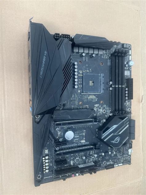 Asus Rog Crosshair Vii Hero Am4 Socket X470 Motherboard No Box Accessories £63 12 Picclick Uk