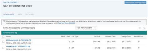 Sap Solution Manager 72 Cim And Cr Content Upgrade In Sld Sap