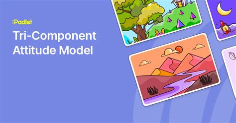 Tri Component Attitude Model