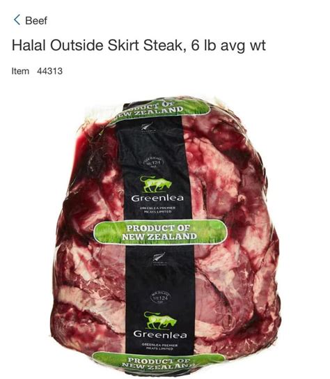 Costco Outside Skirt Steak Hahal Grass Fed Rsteak
