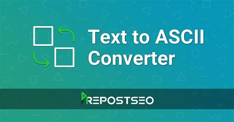 text to ascii converter