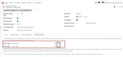 How To Customize Quotation Designs Templates In The Odoo Sales App