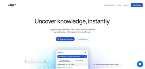 Layer Overview Features Alternatives