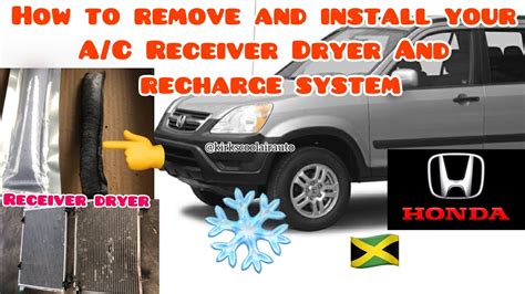 Honda Crv Civic Accord Fit Integra A C Receiver Drier Replacement And