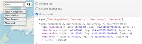 Leaflet Search Control Plugin Return Text Search Without Removing