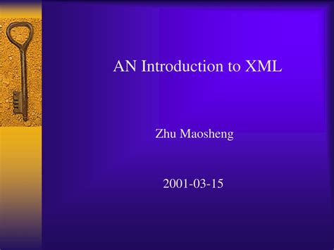 Ppt An Introduction To Xml Powerpoint Presentation Free Download