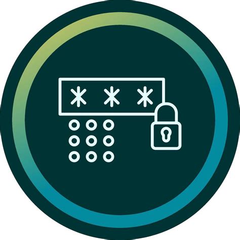 Passcode Vecto Icon 38186025 Vector Art At Vecteezy