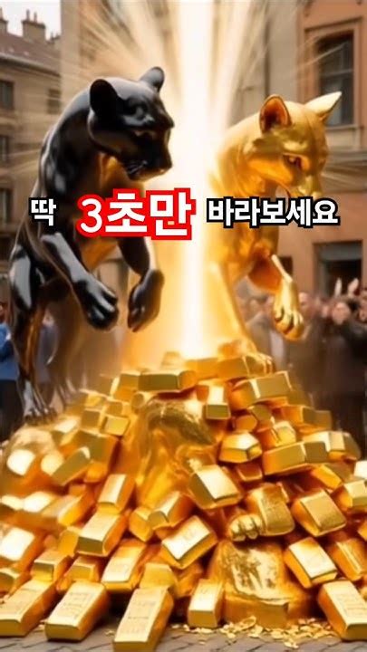 흑표범과 황금표범이 만났다 Youtube