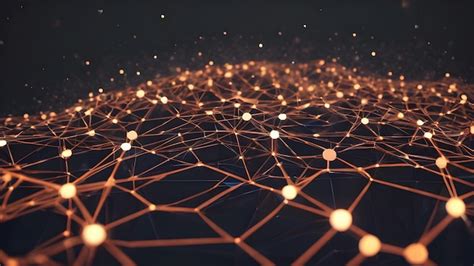 Premium Photo Wireframe Connectivity Mesh Geometric Network Tech Background Concept Ai