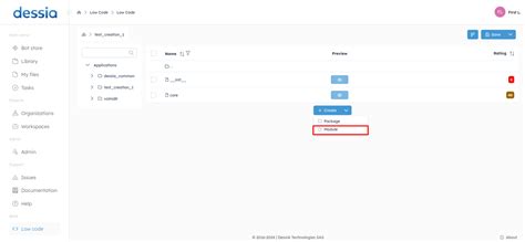 Develop Using Low Code Dessia Documentation
