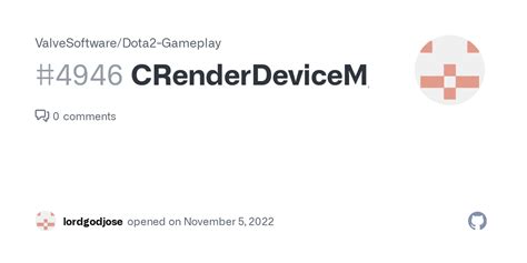 Crenderdevicemgrdx11init · Issue 4946 · Valvesoftwaredota2 Gameplay · Github