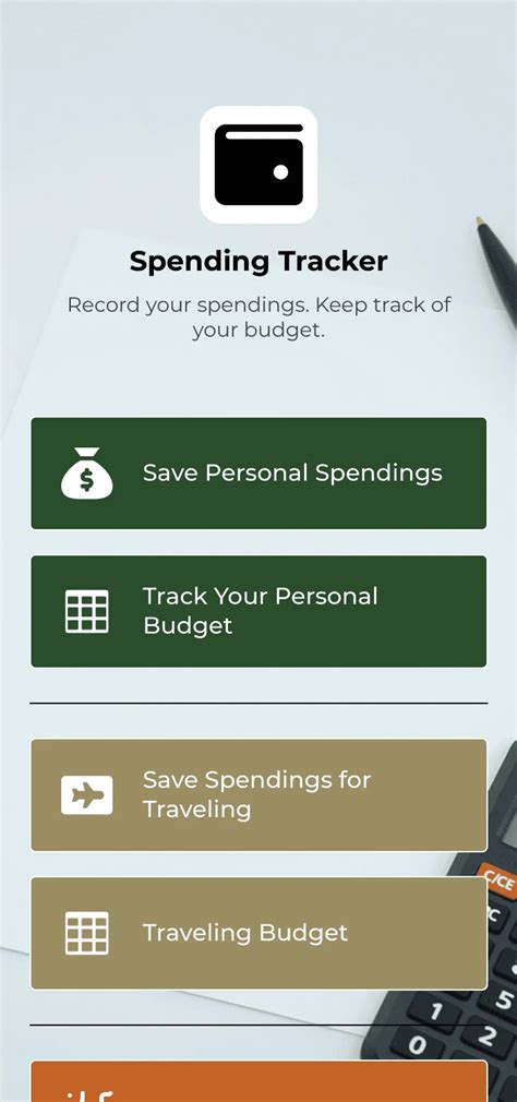 Spending Tracker App Template Jotform