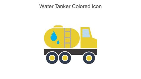 Water Tanker Colored Icon In Powerpoint Pptx Png And Editable Eps Format PPT PowerPoint