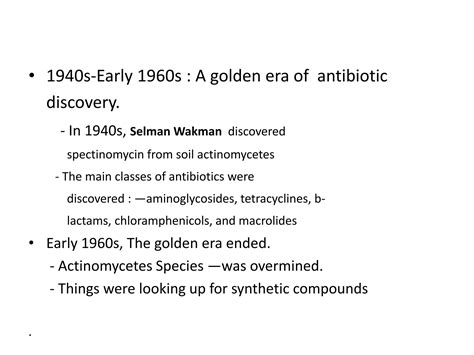 The Science Of Antibiotic Discoverypptx