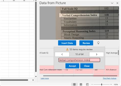 كيفية استخراج البيانات من صورة وحفظها في جدول على Excel