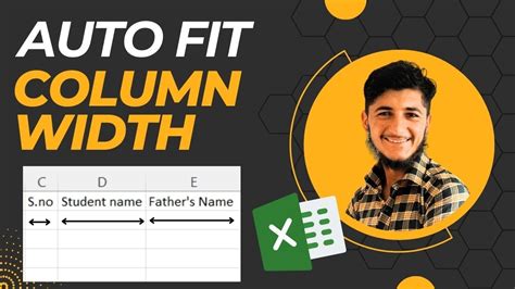 excel column autofit width advance excel excel youtube