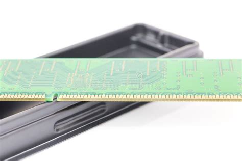 Random Access Memory Ddr Ram Stock Image Image Of Digital Macro