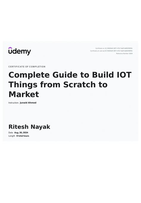 ritesh nayak on linkedin iot learning innovation technology udemy