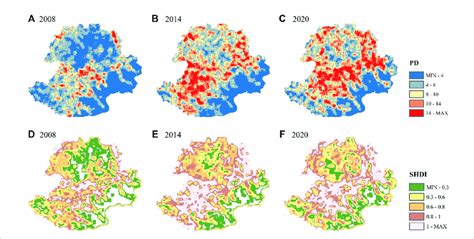 Raster Map Of Landscape Pattern In Urban Area Of Anshan A Patch Download Scientific Diagram