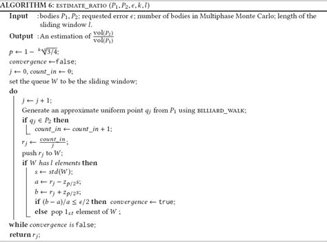 A Practical Algorithm For Volume Estimation Based On Billiard