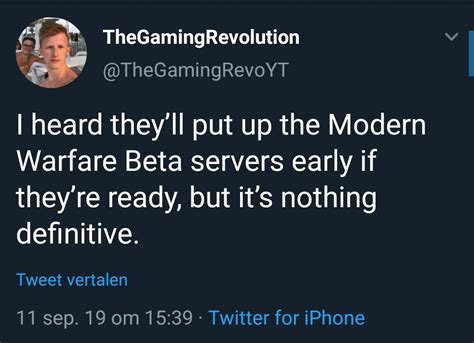 Server Up Early R Modernwarfare