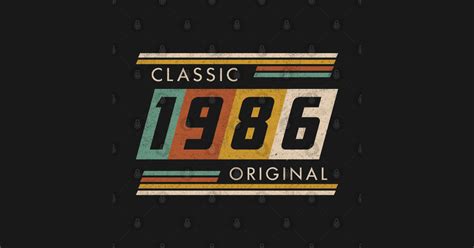 Vintage 1986 Original Parts Classic Vintage 1986 Original Parts