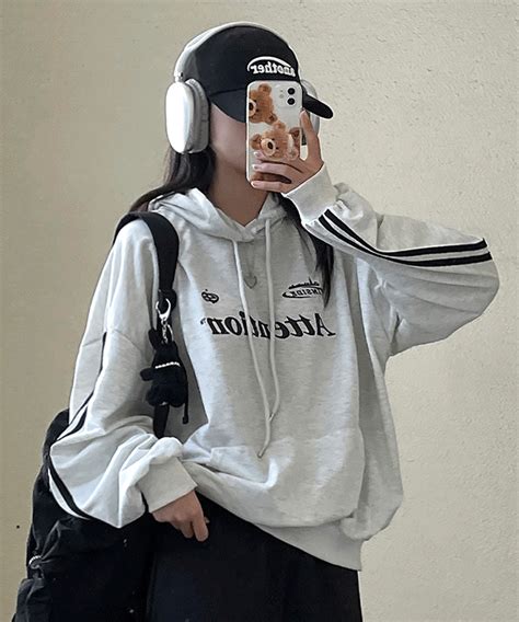 🔥 가성비블록코어 🔥 텐션업 봄 가을 간절기 레터링 라인 블록코어 오버핏 후드 티 스포티 맨투맨 루즈핏 후드 유니폼 축구 에이블리