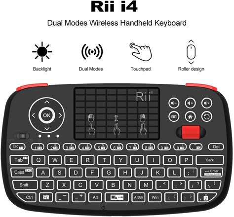 Rii I4 Mini Wireless Keyboard Setc