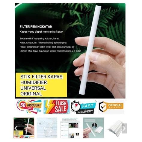 Jual Kapas Filter Humidifier Original Universal Stick Diffuser Shopee Indonesia