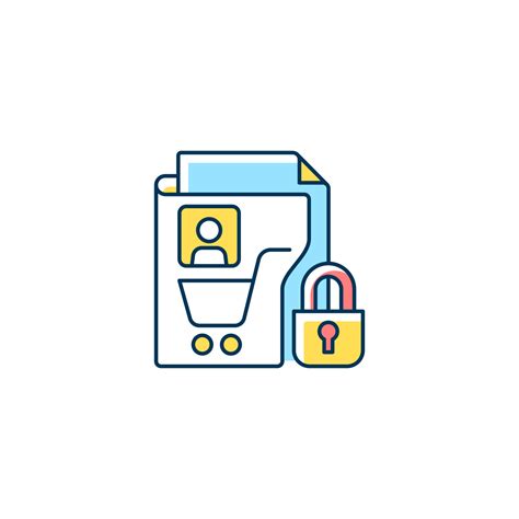 Consumer Data Privacy Rgb Color Icon 3640377 Vector Art At Vecteezy