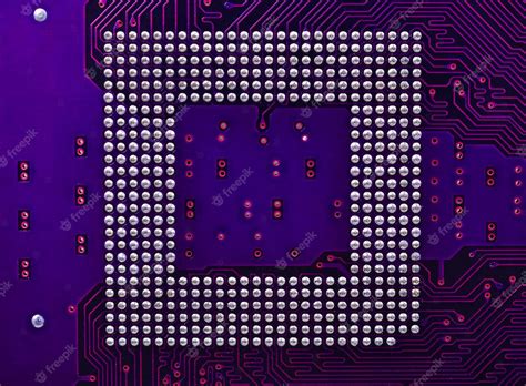 Premium Photo Computer Electronic Circuit