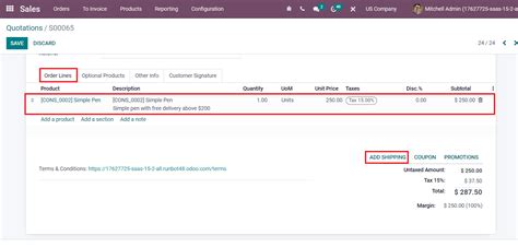 How To Set Up The Delivery Method With Odoo 15 Inventory