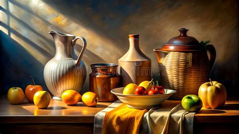 A Dance Of Light And Shadow A Still Life Composition Of Everyday