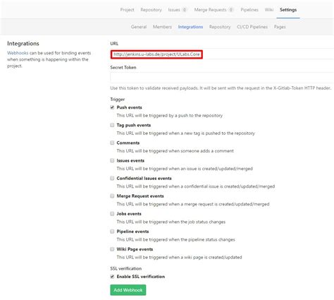 Jenkins Mittels Gitlab Push Triggern Konfiguration Des Neuen Gitlab Plugins U Labs