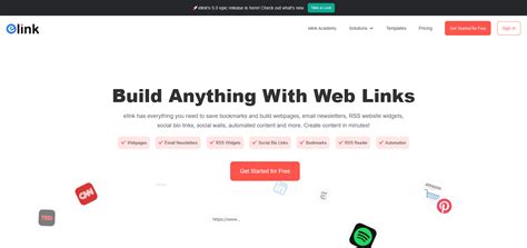 Elink Io Create Attractive And Interactive Content Quickly