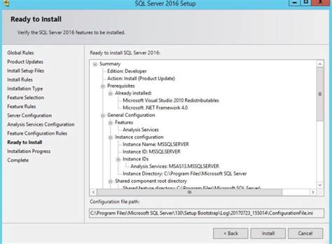 How To Install Ssas Sql Server Analysis Services Jim Salaseks Sql