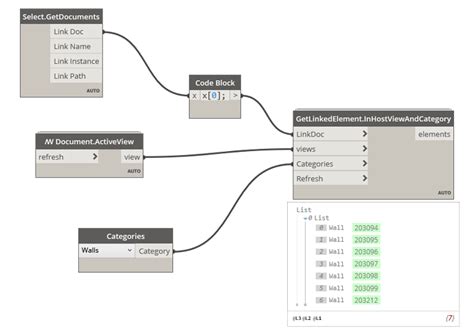 How To Get All Elements Of Linked File In Active View Revit Dynamo