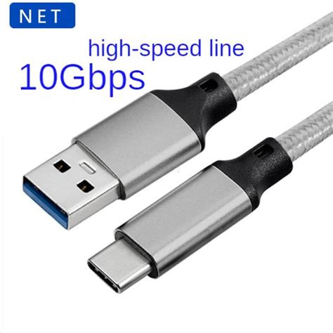 DThot USB3 2 10Gbps Cable USB Type A To C 3 1 3 2 Gen2 Data Transfer SSD Hard Disk 3A 60W QC