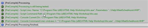 Compiling Html Help Using Inno Setup Pre Compilation Step Stack Overflow