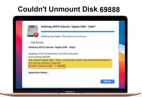 Fixes Fix Couldn T Unmount Disk Error On Mac And Mount Internal External Disk