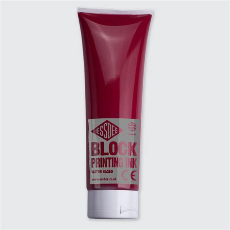 Essdee Block Printing Ink 300ml Crimson Cass Art