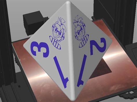 3d Printing Nerd Large Scale Dice Multimaterial By Yourbuddydinec