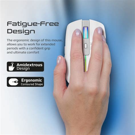 PROMATE KITT OPTICAL MOUSE GHz WIRELESS WHITE MOUSE Expert Zone