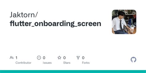 Github Jaktornflutteronboardingscreen