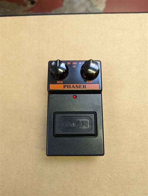 1980s MXR M 161 Commande Phaser Pedal Looks Fantastic Reverb