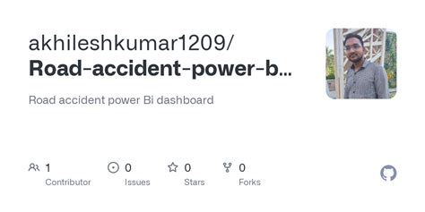 Github Akhileshkumar1209road Accident Power Bi Dashboard Road